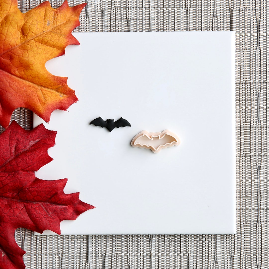 Bat Clay Cutter Fall Polymer Clay Cutter Autumn Clay - Etsy