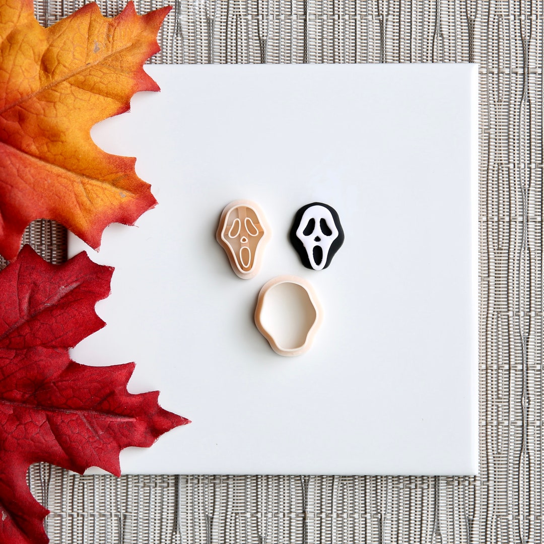 Scream Clay Cutter Fall Polymer Clay Cutter Autumn Clay Cutter Fall ...