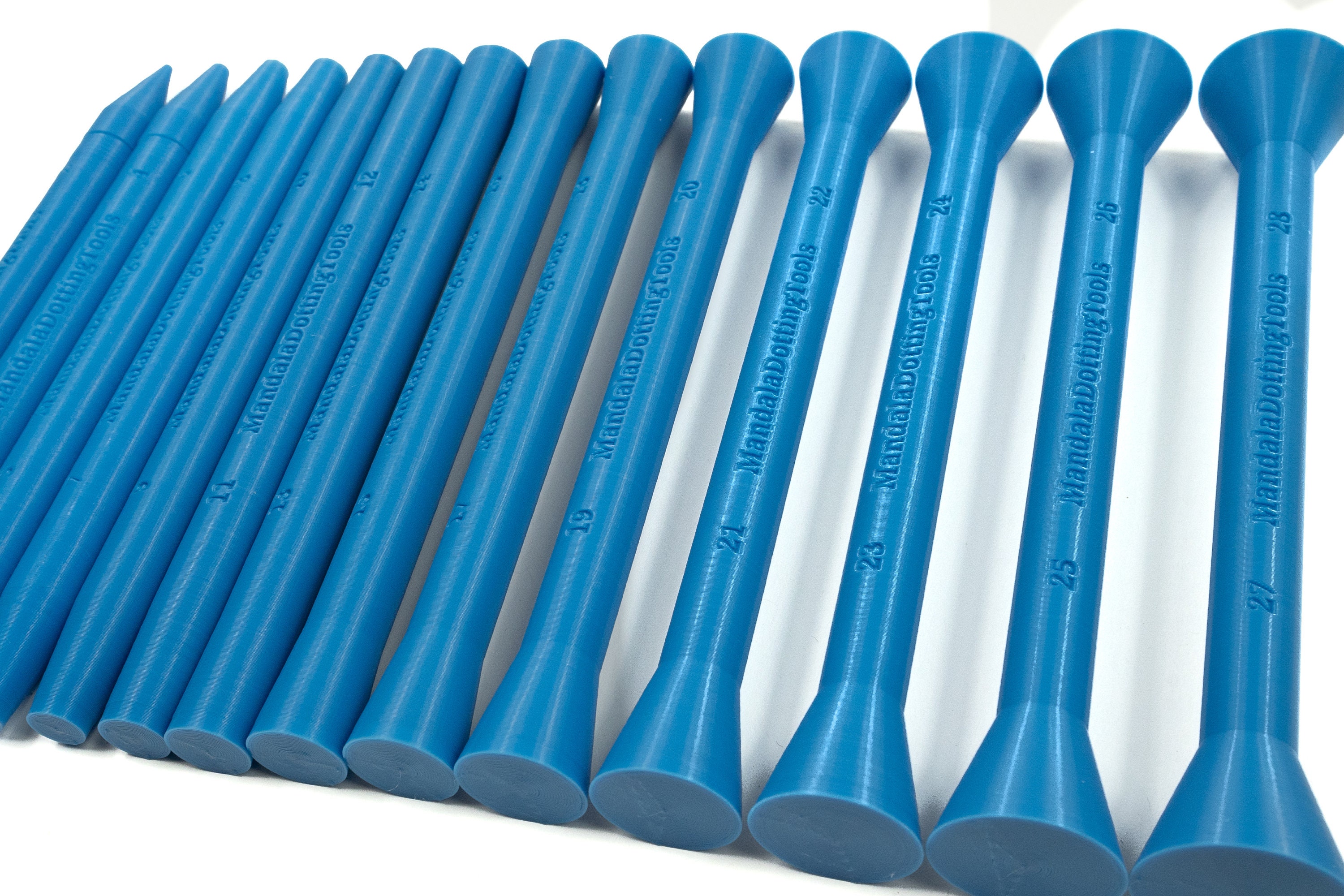 Light Blue Mandala Dotting Tools, Dot Painting Tools, Dotting Tool Set ...