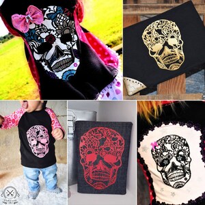 Plotterdatei Skull Totenkopf Mandala Svg Png Dxf - Etsy