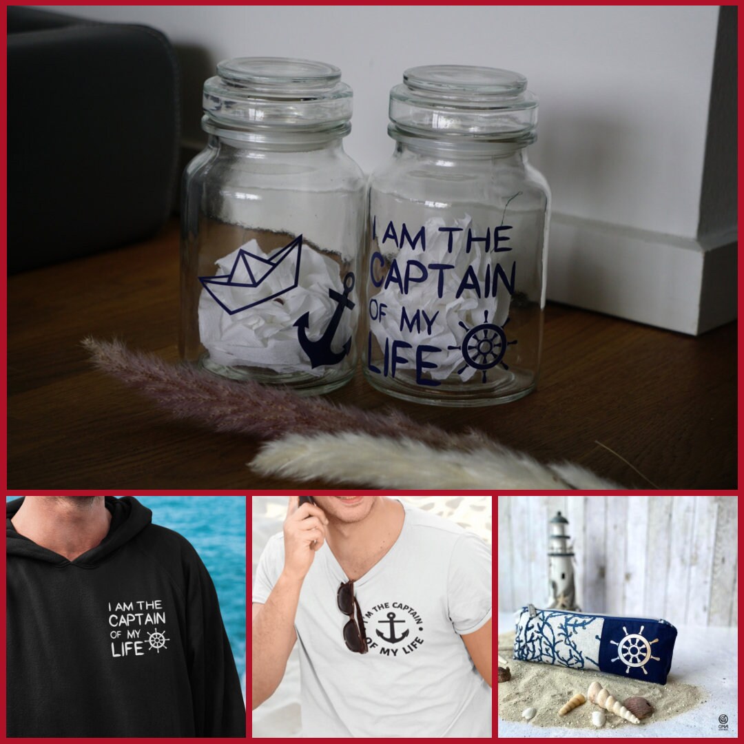 Plotter File * I Am the Captain of My Life - 4 Variants + Bonus ...