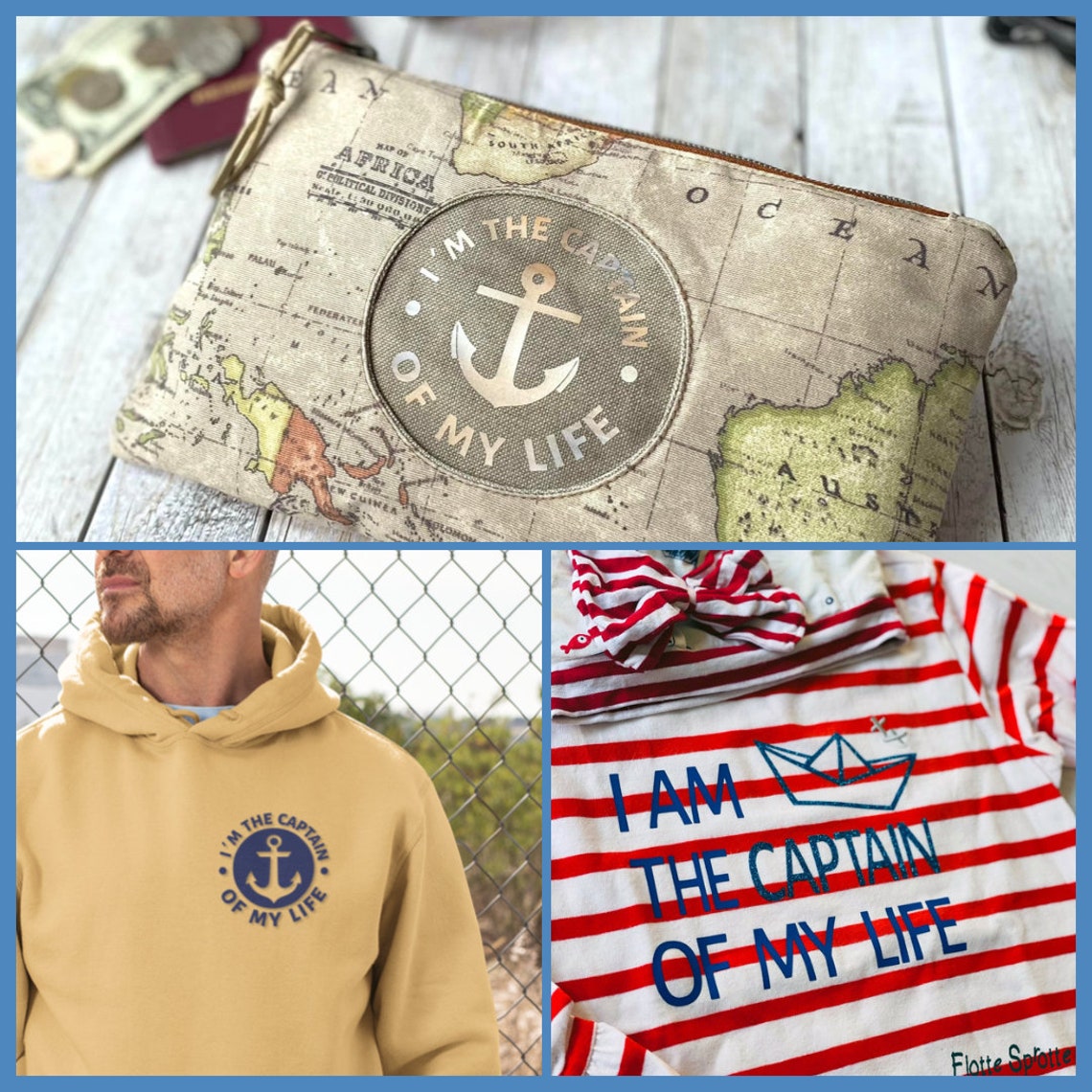 Plotter File * I Am the Captain of My Life - 4 Variants + Bonus ...