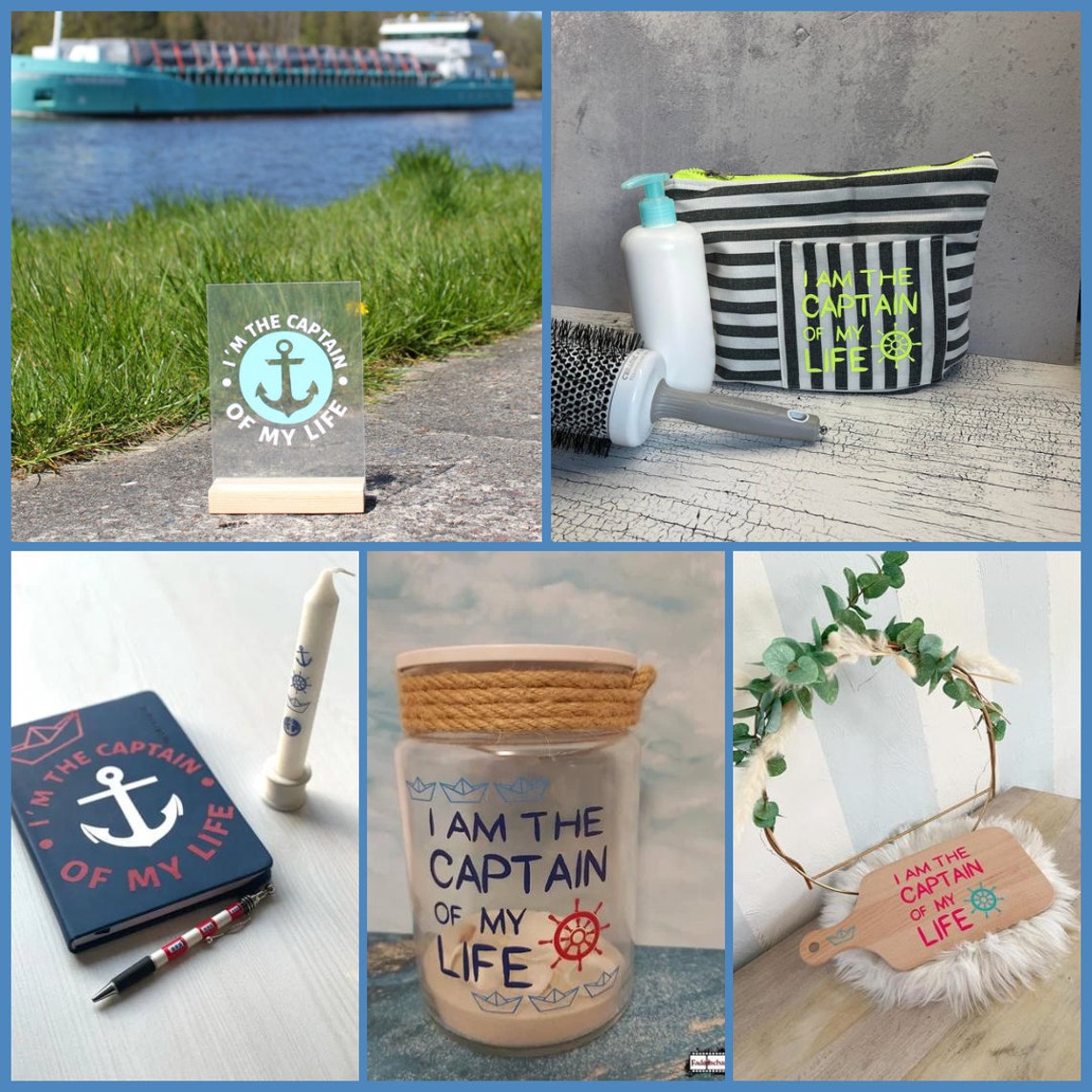 Plotter File * I Am the Captain of My Life - 4 Variants + Bonus ...