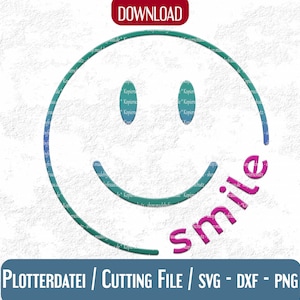 Plotter File SMILE Smile to Plot Emoji Smiley - Etsy