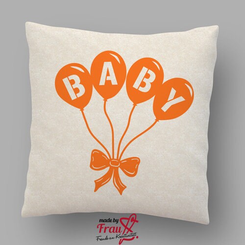 Plotter File Baby Balloon With Bow Svg Dxf Png Plot Baby - Etsy