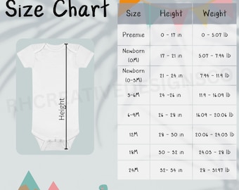 Gerber Childrenswear 6516A Size Chart | Gerber 6516A Size Chart ...