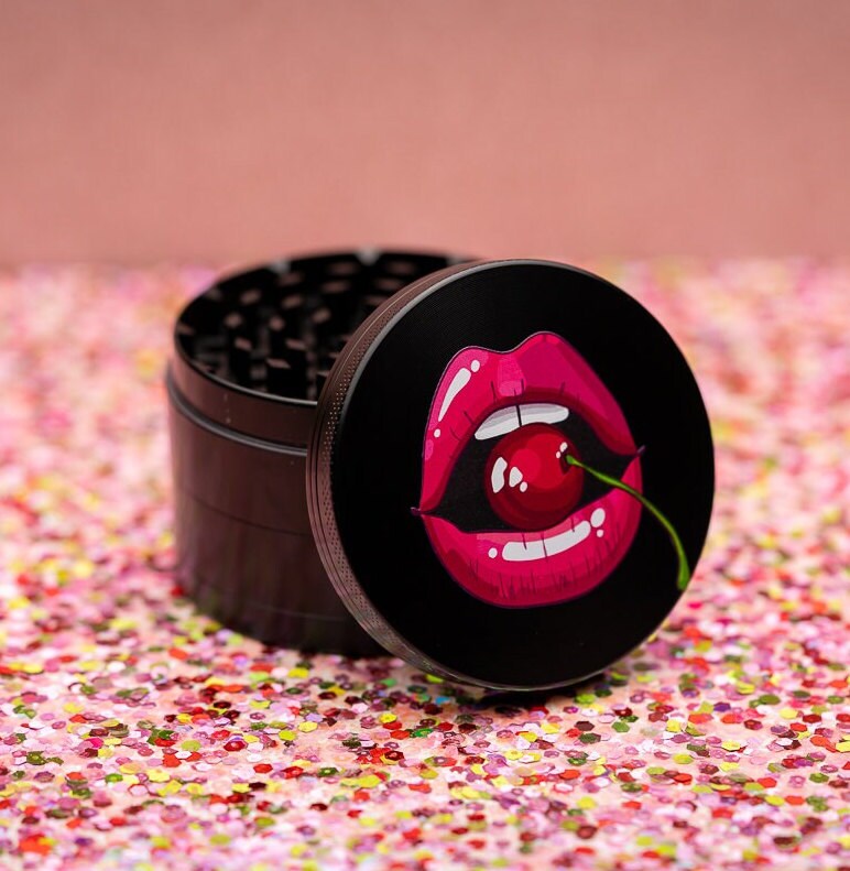 Girly Grinder Sexy Lips Grinder Cherry Grinder Unique Grinder 2.5 Inch ...