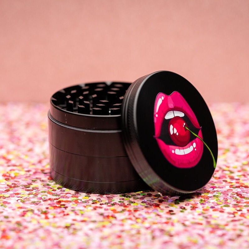 Girly Grinder Sexy Lips Grinder Cherry Grinder Unique Grinder 2.5 Inch ...
