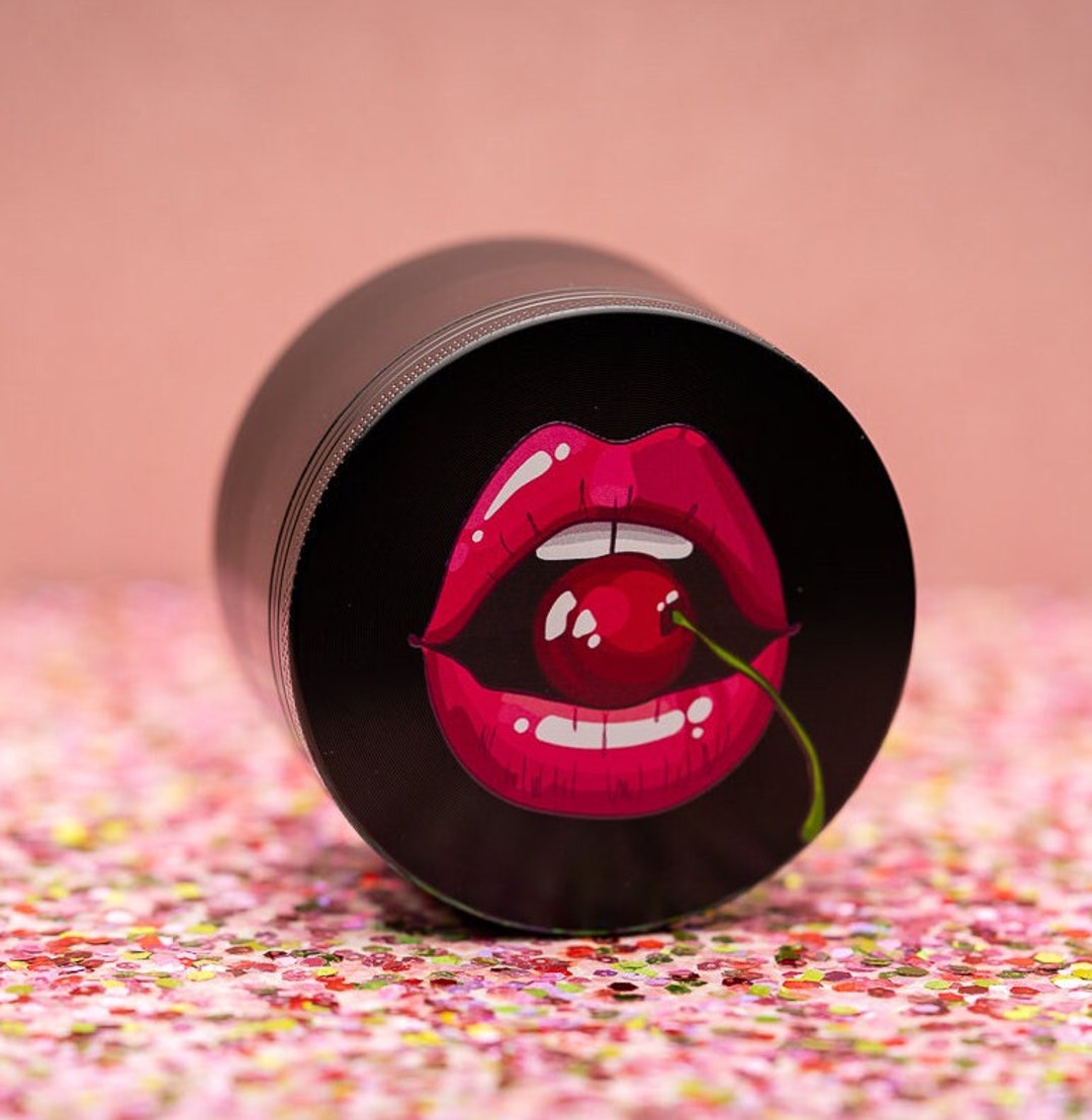 Girly Grinder Sexy Lips Grinder Cherry Grinder Unique Grinder 2.5 Inch ...