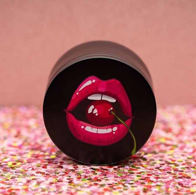 Girly Grinder Sexy Lips Grinder Cherry Grinder Unique Grinder 2.5 Inch ...