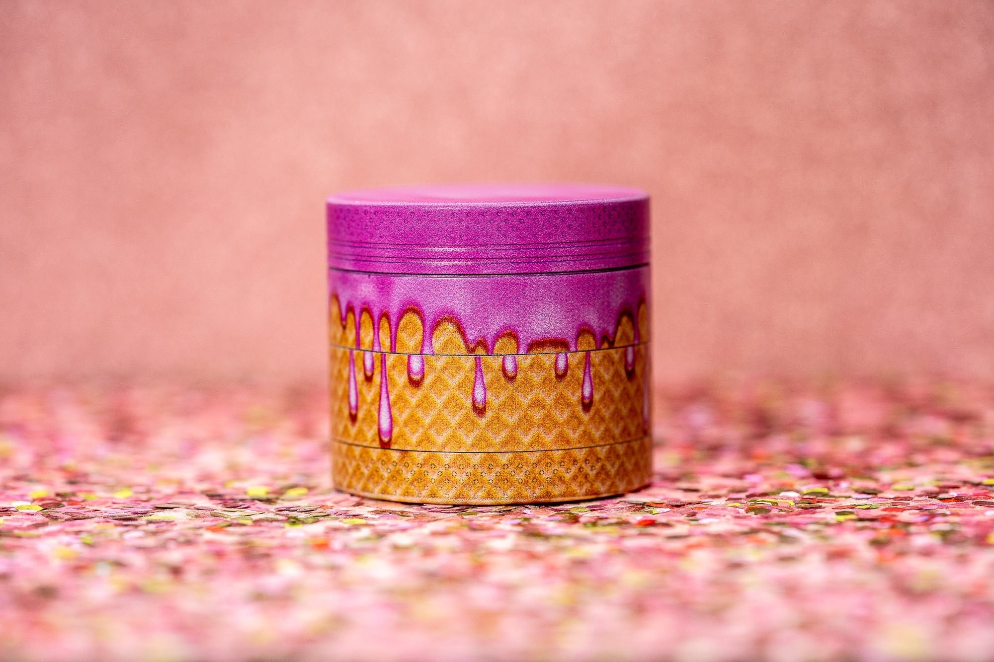 Pink Herb Grinder, Cute Grinder, Girly Grinder, Retro Grinder, Stoner ...