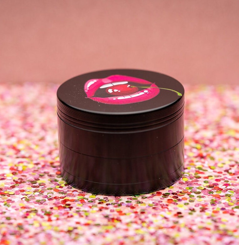 Girly Grinder Sexy Lips Grinder Cherry Grinder Unique Grinder 2.5 Inch ...