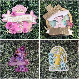 Personalized Cake Toppers - Etsy