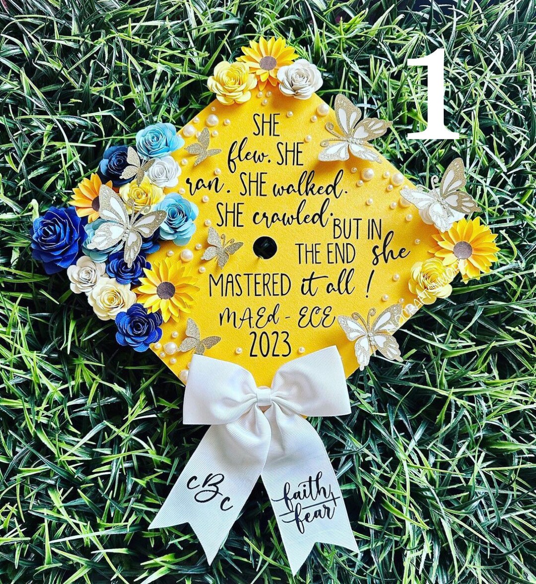 Graduation Cap Toppers - Etsy