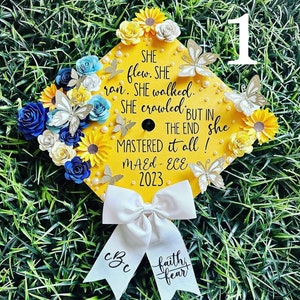Graduation Cap Toppers - Etsy