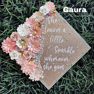 Pink Graduation Cap Topper - Etsy