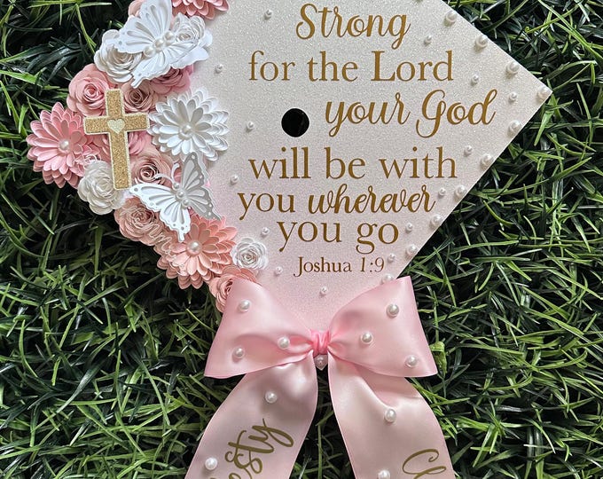 Pink Graduation Cap Topper - Etsy