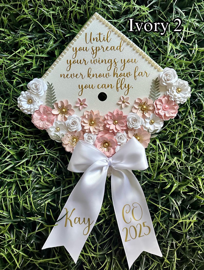 Personalized Graduation Cap Toppers - Etsy