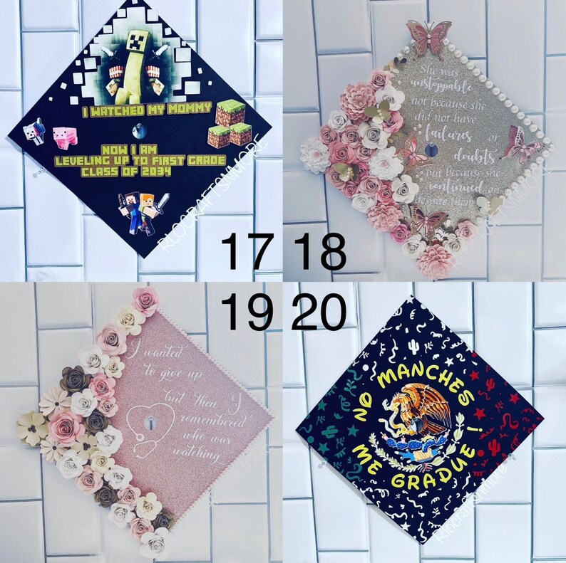 Graduation Cap Toppers - Etsy
