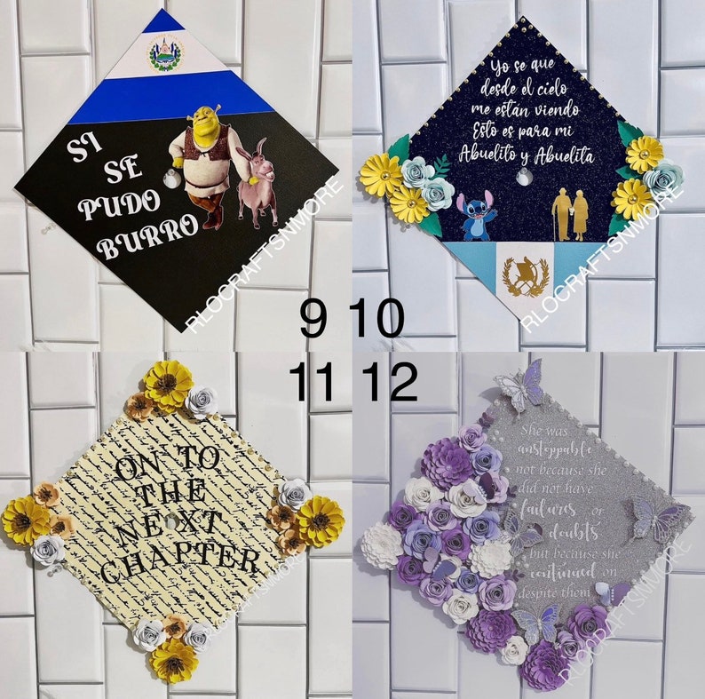 Graduation Cap Toppers - Etsy