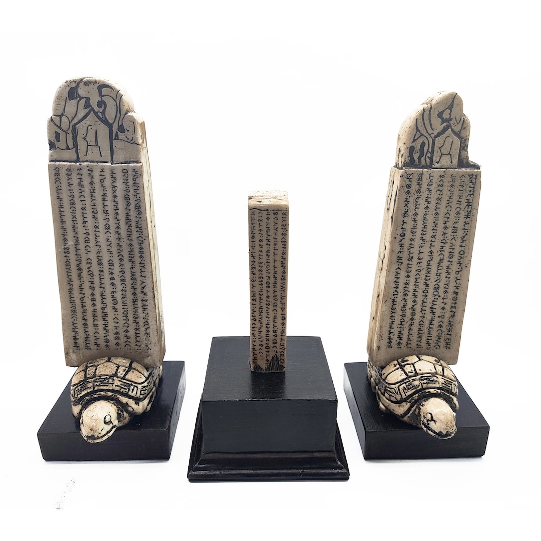 Orkhon Inscriptions Set of 3 Göktürk Script Orkhon Script - Etsy
