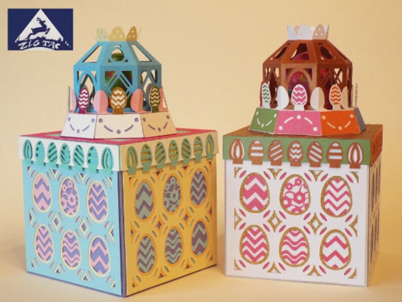 3D SVG and Studio File Easter Egg Box . | Etsy