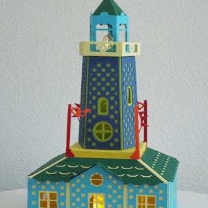 3D SVG, PDF and Studio Files Pentagon Lighthouse - Etsy