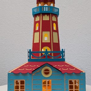 3D Svg , Pdf and Studio Files Octagon Lighthouse - Etsy
