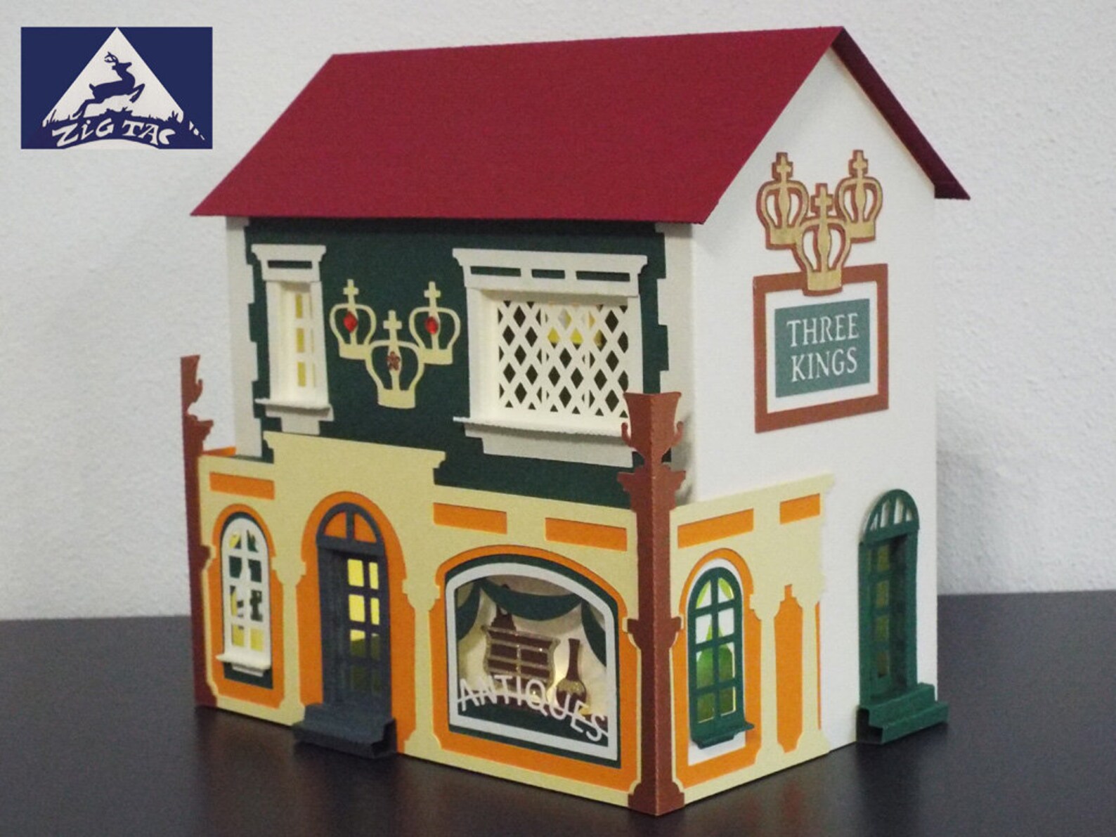3D SVG the Jingle Bells Village Part 15. the Antique Shop - Etsy Australia