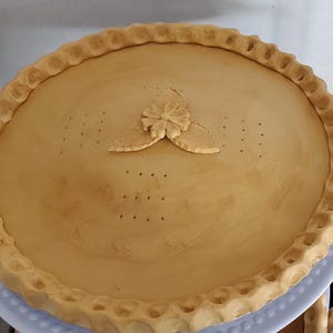 9.5 Pumpkin, Chocolate, or Apple, Faux Pies Faux Food /fake Bake ...