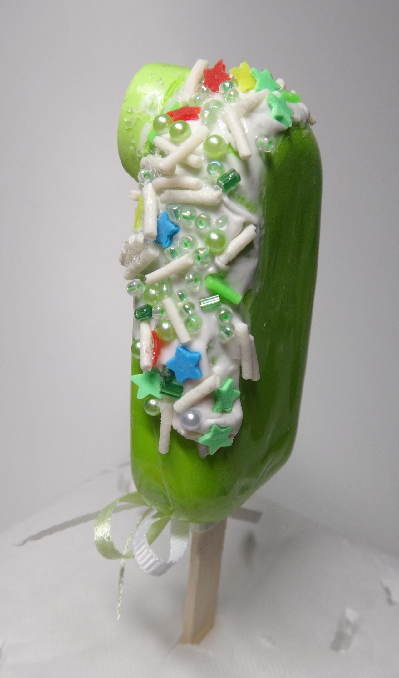 ONE Mid-size Ice Cream Popsicles Faux Food Fake Bake Display - Etsy