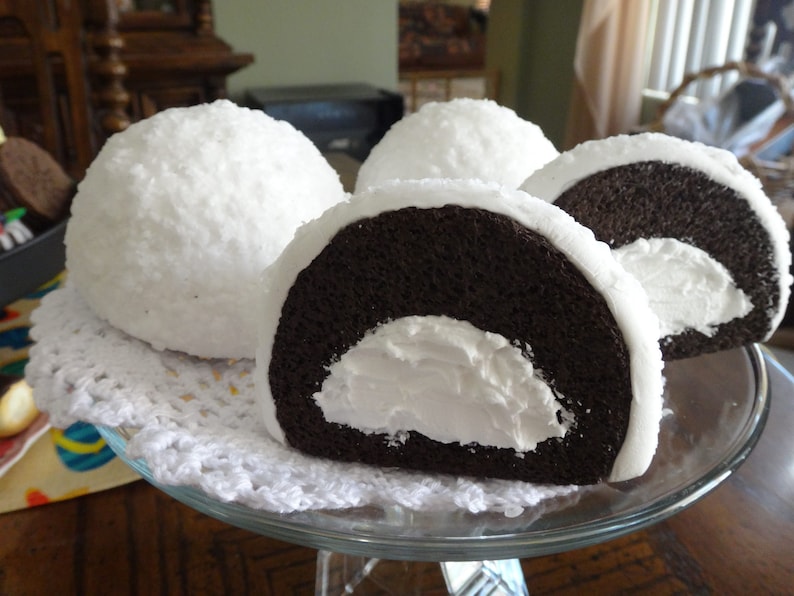 Hostess Snowball Faux Food /fake Bake, Prop, Décor Replica - Etsy