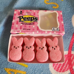 One Box of (4)miniature PEEPS Faux Food /fake Display/ Replica Prop - Etsy