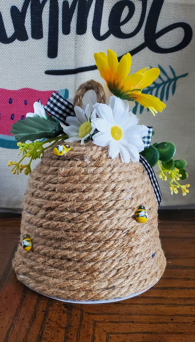 Handcrafted Bee Hive Home Summer /spring/decoration/ Display/prop - Etsy