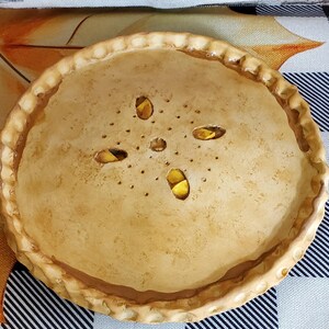 9.5“ Pumpkin, Chocolate, or Apple, Faux Pies Faux Food /fake Bake ...