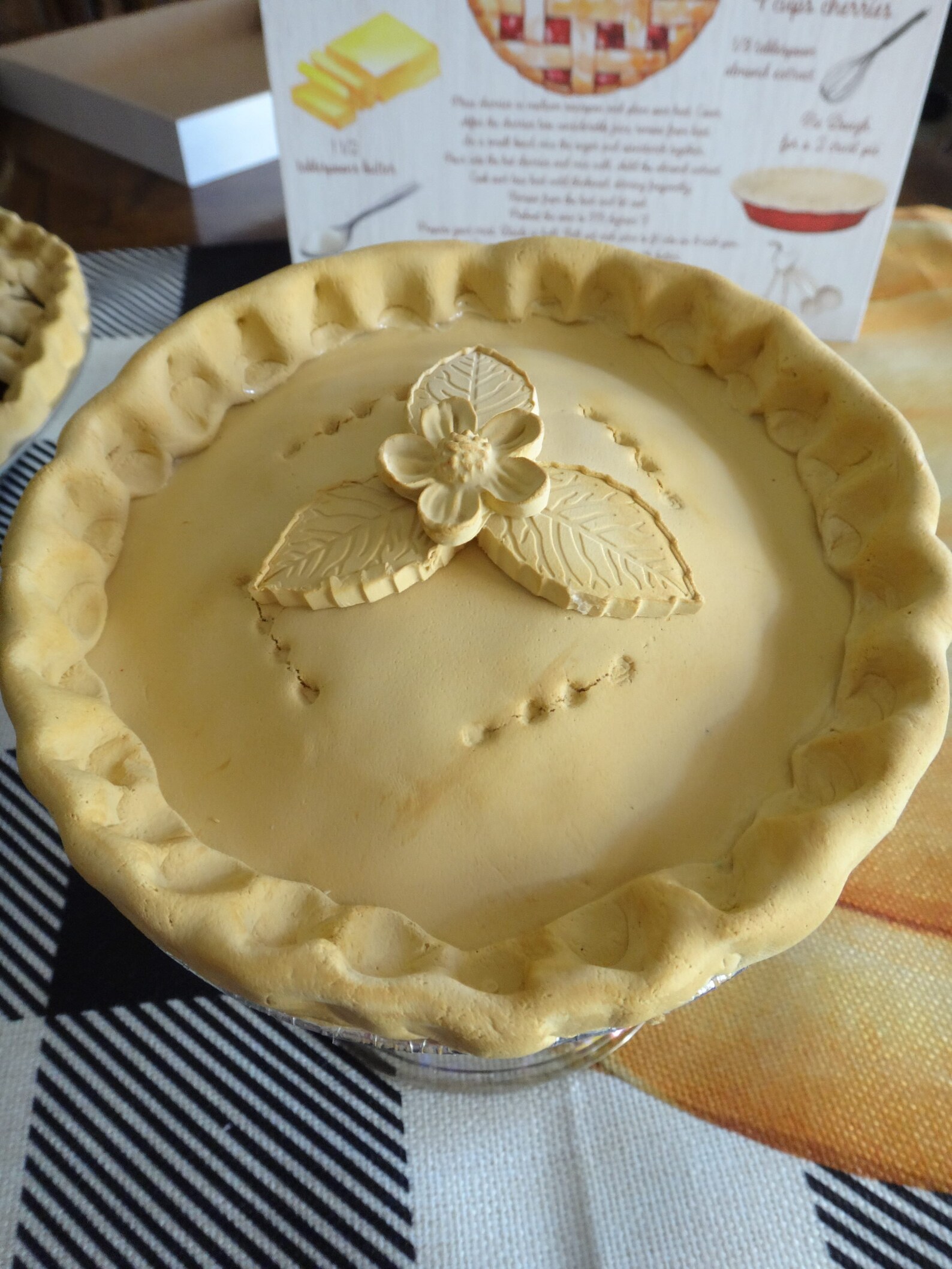 5 Pumpkin, Cherry, Blueberry, Apple Holiday Pies Faux Food /fake Bake ...