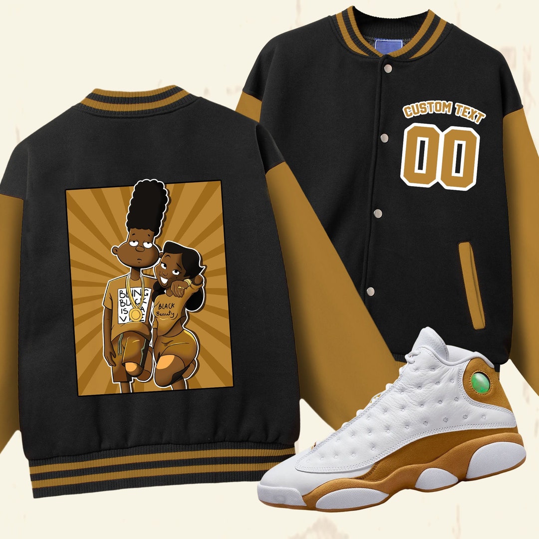 A Diffirent Love Unisex Varsity Jacket Jordan 13 Wheat Jacket - Etsy