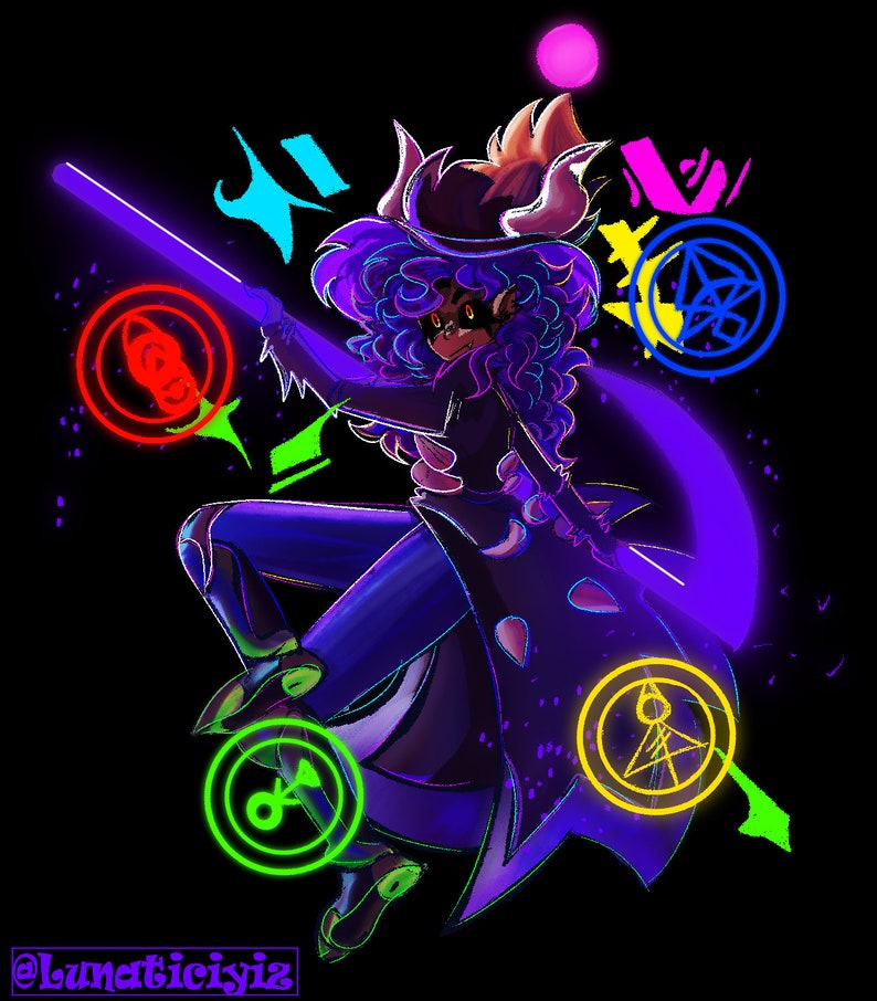 TOH Titan Luz Charm or Glow in the Dark /print/standee - Etsy