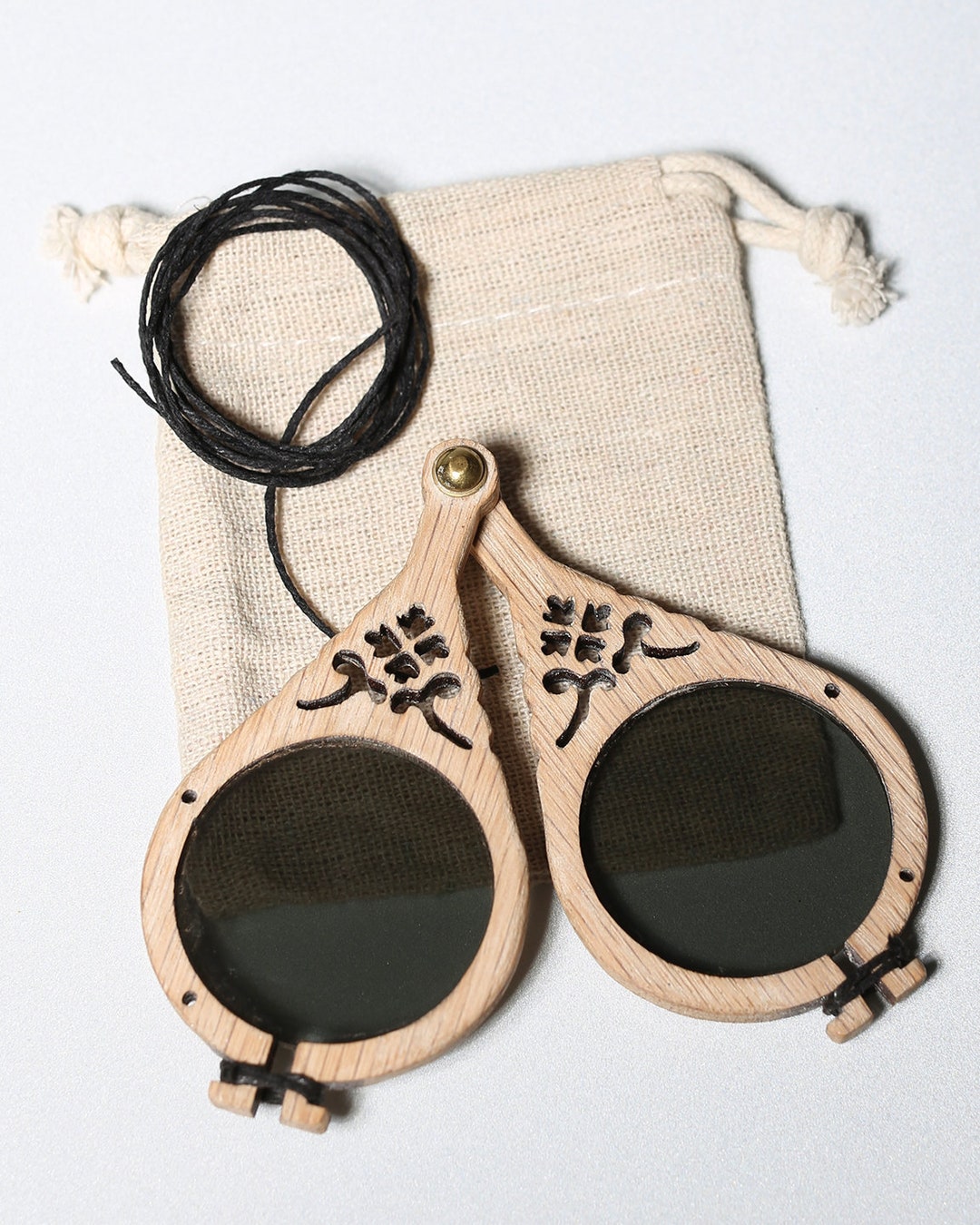 Medieval Rivet Sunglasses, Oak, 'floral' Style - Etsy