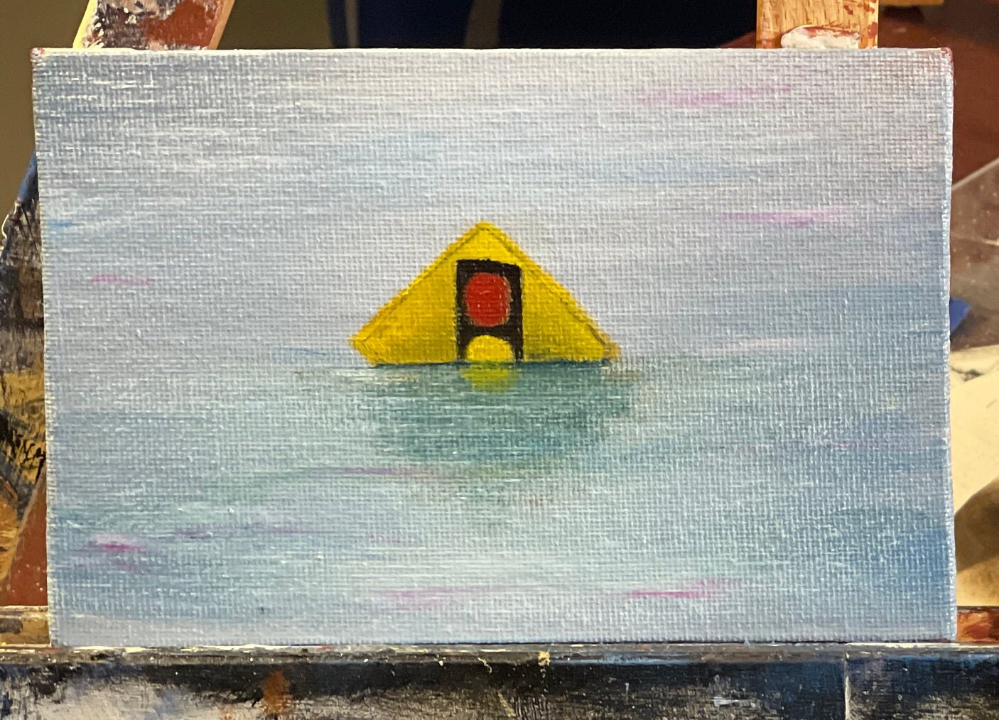 Flooded Traffic Light Sign - Etsy