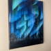 Northern Lights Over Trees - Etsy