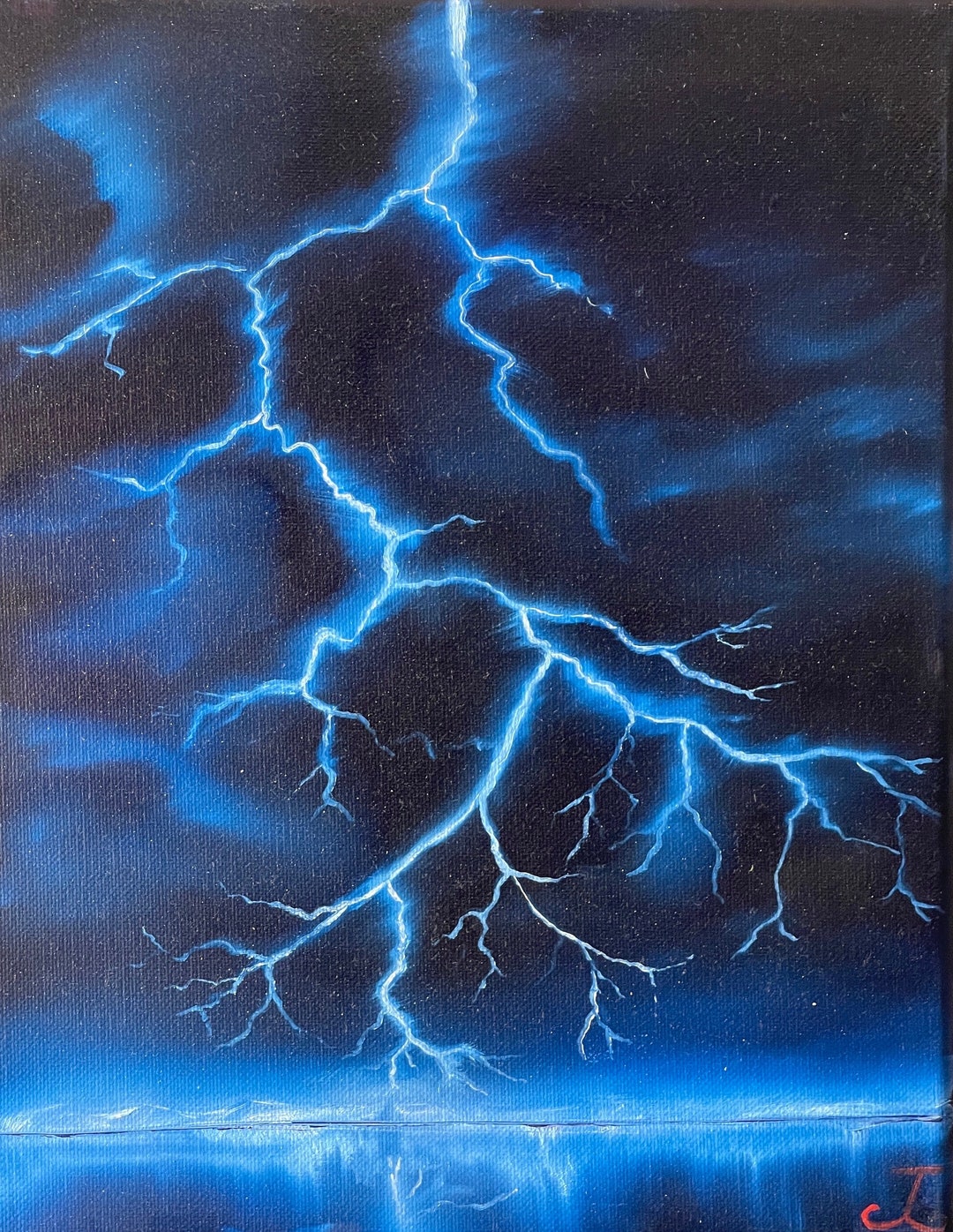 Lightning Strike - Etsy