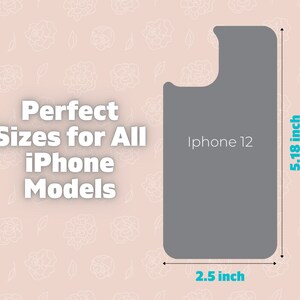 27 iPhone Sublimation Template, Phone Case Template Pack Svg, Cricut Vector Bundle, Sublimation ...