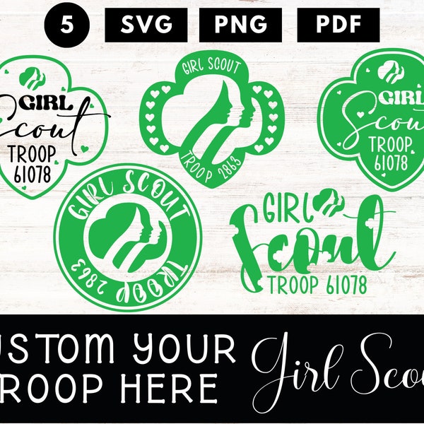 Girl Scout Cookie Svg - Etsy