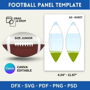 Leather Football - Etsy