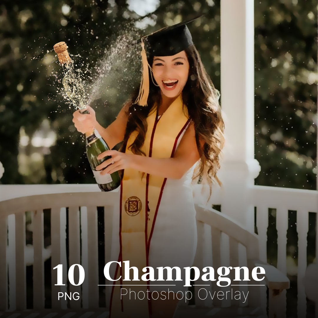 Champagne Overlays, Champagne Popping Overlay, New Year Party ...