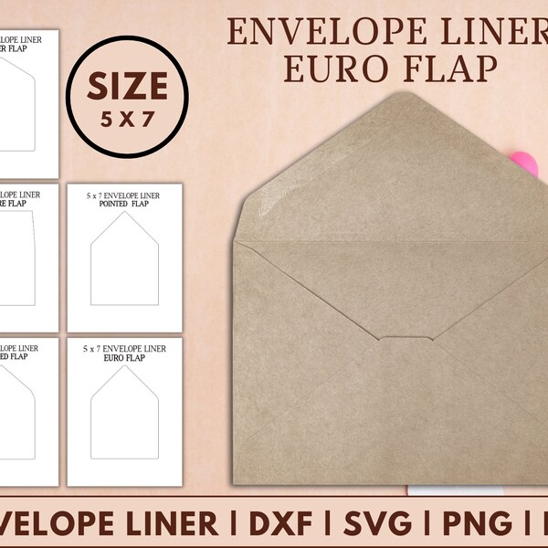 Envelope Liner Canva Template Etsy Singapore
