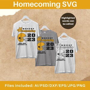 Homecoming Svg Homecoming Template Homecoming 2023 Svg - Etsy
