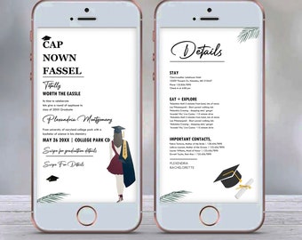 Graduation Weekend Itinerary - Etsy