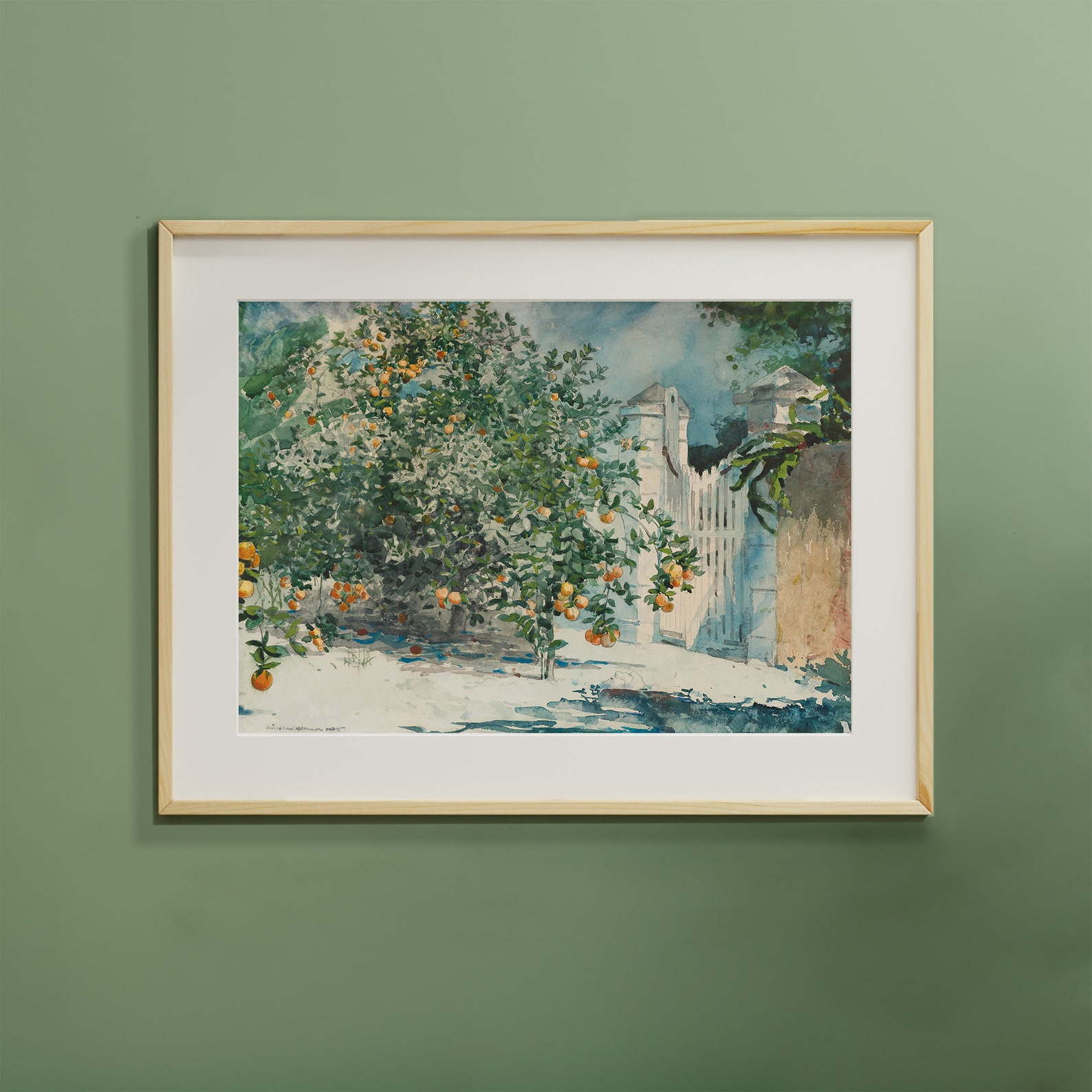 Vintage Summer Painting Printable Wall Art | French Country Decor ...